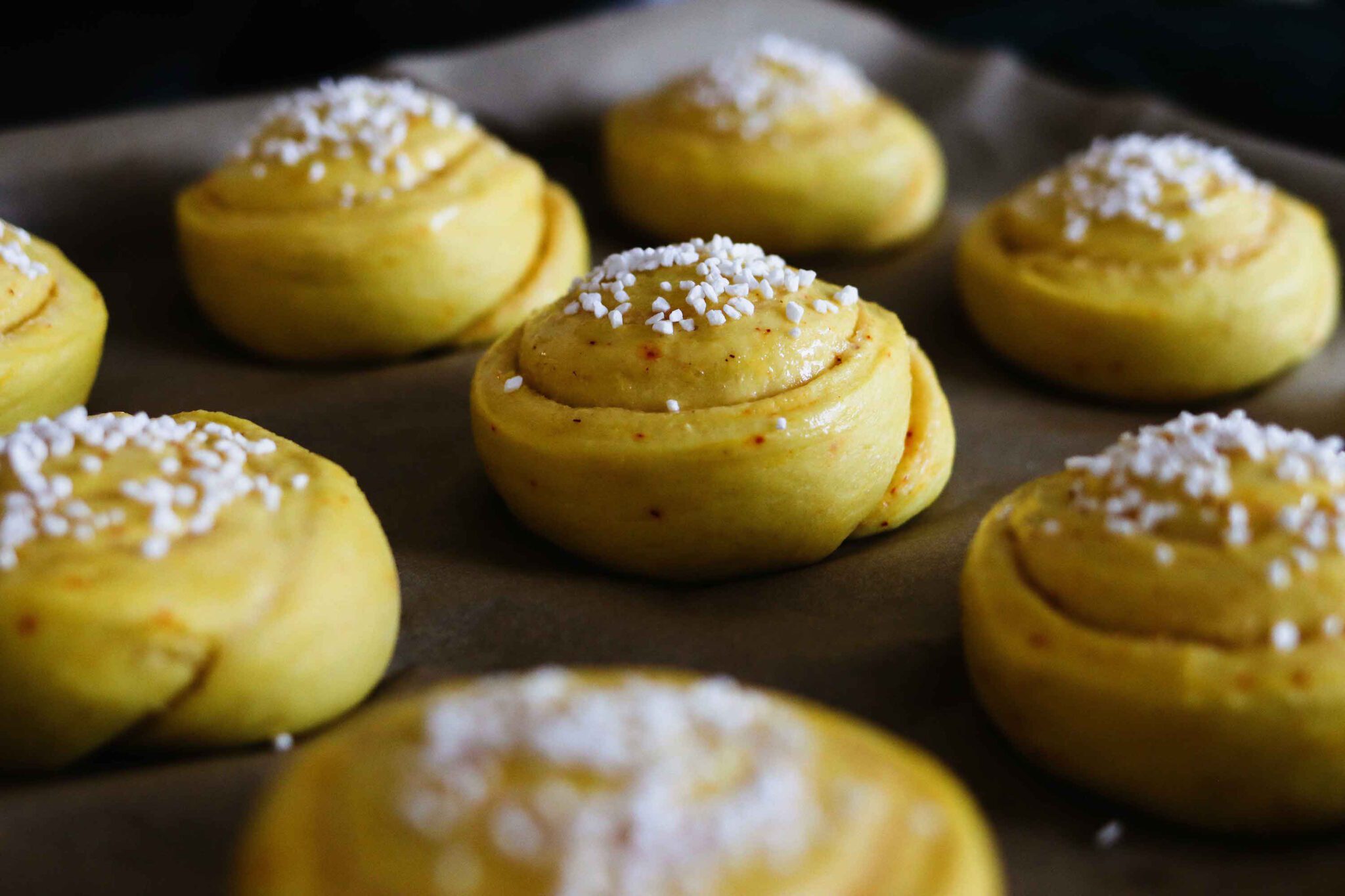 Julbaket är igång: Saffransbullar med saffranskräm - Lovely Life